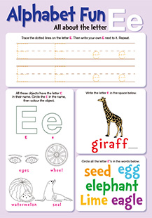 Alphabet Fun E