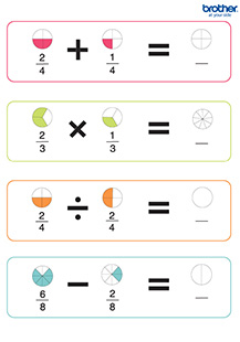 Exercices de maths moins de 7 ans imprimable gratuitement | Creative Center