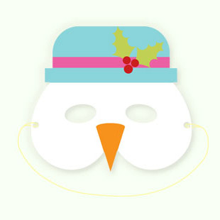 Snowman Mask